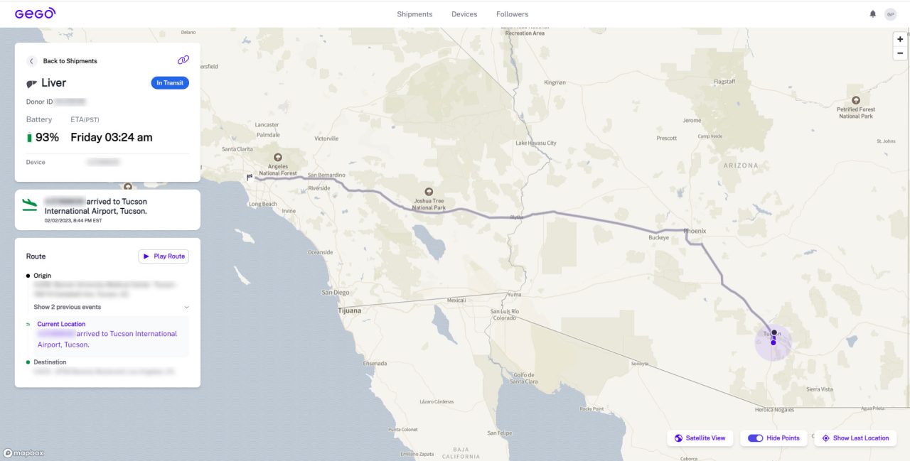 When minutes matter: The issues at stake in organ transportation