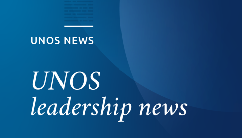 United Network for Organ Sharing names new Interim CEO | UNOS